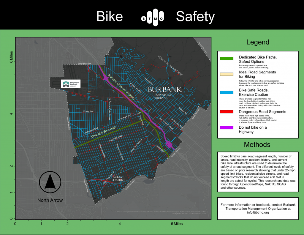 Burbank Bike Safety Map - BTMO